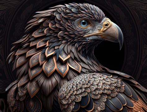 Premium Photo Ammonite Fossil Background Created With Generative Ai