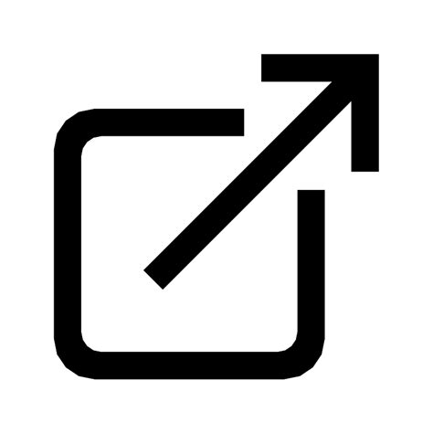 Link External New Window Open Vector Svg Icon Svg Repo