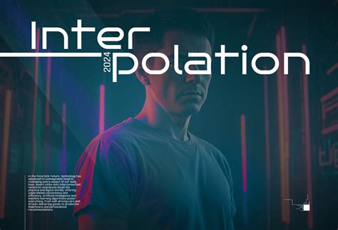 Interpolation Poster Design Behance