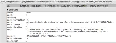 Python Django Al Hacer Un Insert Devuelve Error Column