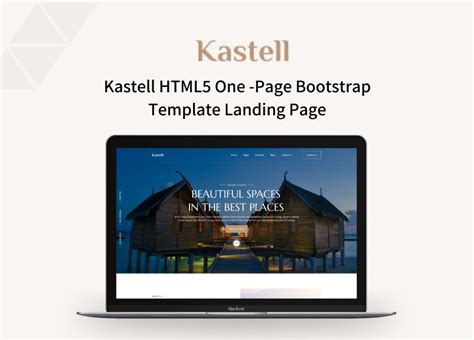 Kastell Best Resort And Beach Html Bootstrap Landing Page Template