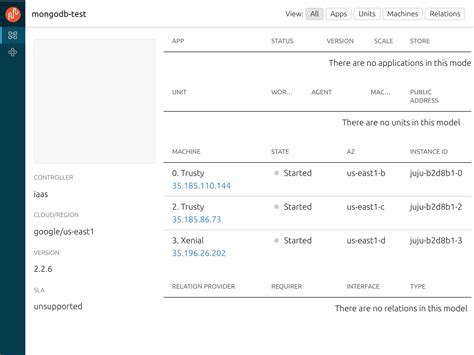 What Does The Topology Look Like If There Are No Applications · Issue 557 · Canonicaljuju