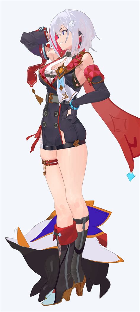 Topaz Trotter And Numby Honkai And More Drawn By Jaws Okdol Danbooru