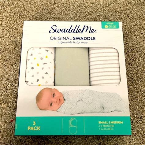 Swaddleme Other Swallow Me Three Pack Small Medium 23 Moms Seven To 4 Lbs No 26 Inches