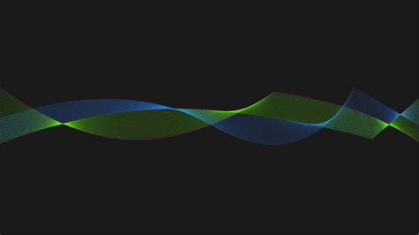 Abstract Futuristic Wave Science Technology Banner With Blue Grid
