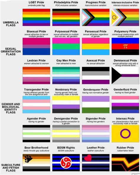 Pin By Avangeline On Color Palette Pride Flags List Gender Flags