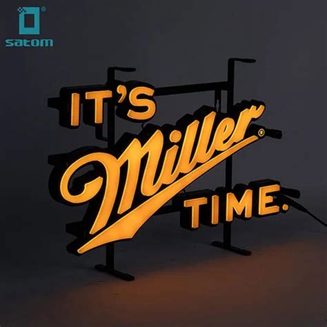 Bar Club Beer Miller Lite Neon Sign Beer Neon Signs Wholesale Satom®