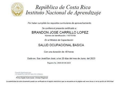 Brandon Carrillo López En Linkedin Este Año Gracias A Grupo Purdy Como También Al Ina Obtuve Mi