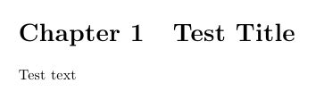 Fonts Chapter Not Appearing In Title TeX LaTeX Stack Exchange