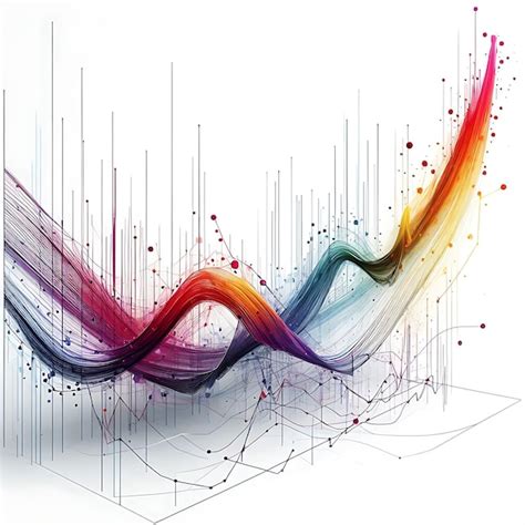 Abstract Digital Technology Data Visualization Background Premium Ai