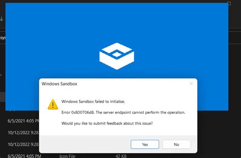 Can T Run Windows Sandbox Using Sandboxie Issue Sandboxie Plus Sandboxie GitHub