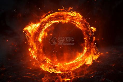 炽烈之环图片素材 正版创意图片600515844 摄图网