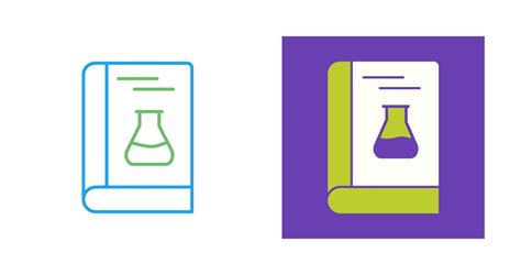 Chemistry Book Vector Icon 23997185 Vector Art At Vecteezy