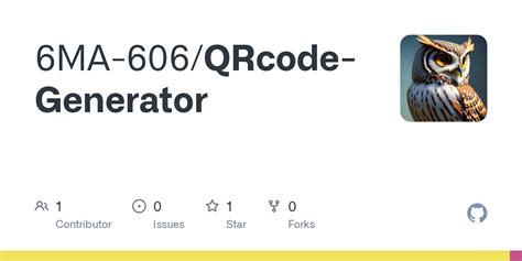 github 6ma 606 qrcode generator
