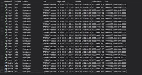 Sql Server Database Forensic Auditing Including Row History And Before