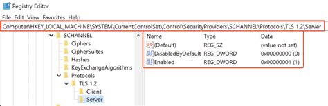 How To Enable Tls 12 And Tls 13 On Windows Server Mks Technology Inc