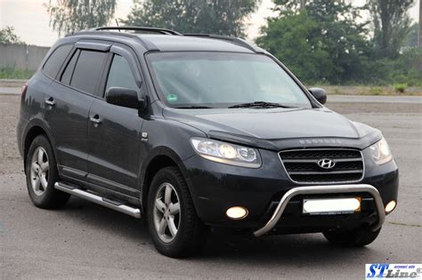 Кенгурятник Hyundai Santa Fe (06-12) Защита Переднего Бампера ...