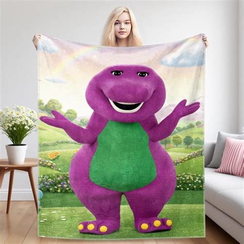 Barney And Friends Throw Blanket Merch Ts Music Present Music Fans