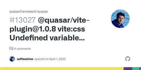 Quasarvite Plugin108 Vitecss Undefined Variable Primary · Issue