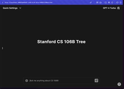 Stanford CS B Tree AI Course Assistant Devpost