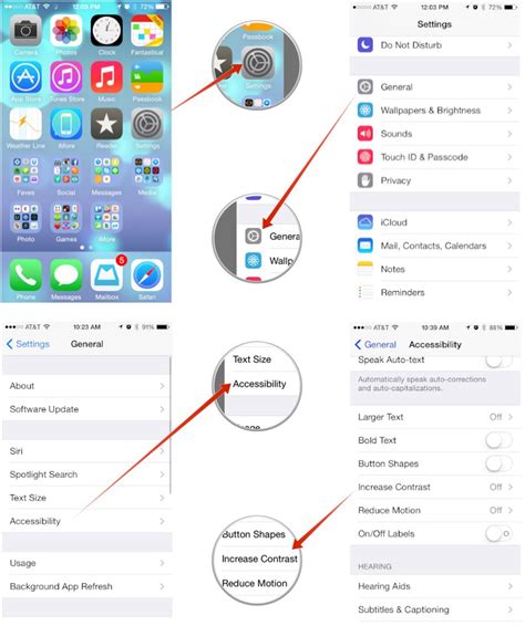 How To Increase Contrast For Visual Accessibility On Iphone And Ipad Imore