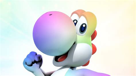 Speed Drawing ~ Rainbow Yoshi Youtube