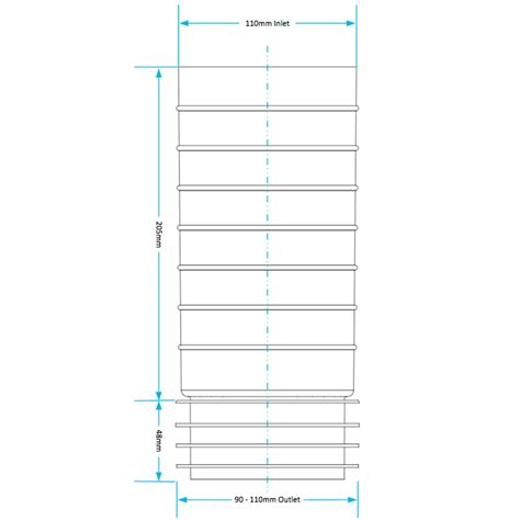 Extension WC Pan Connector PP0007 Bathroom House