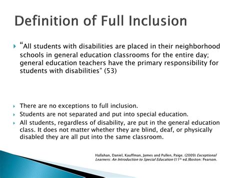 Full Inclusion Classroom
