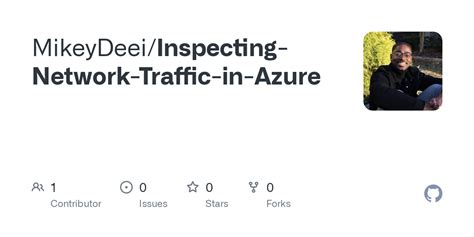 github mikeydeei inspecting network traffic in azure