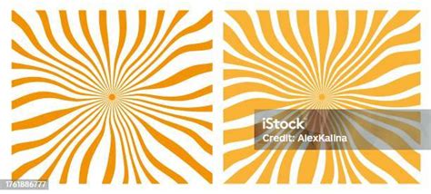 햇볕이 잘 드는 배경에 비뚤어진 태양 광선이 있는 햇살 패턴입니다 추상 벡터 일러스트 레이 션 와 빈티지 스타일 밝고 빛나는 태양 광선 배경 주제에 대한 스톡 벡터 아트 및