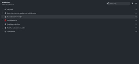 Github Action Analysis Fails Sonarqube Server Community Build