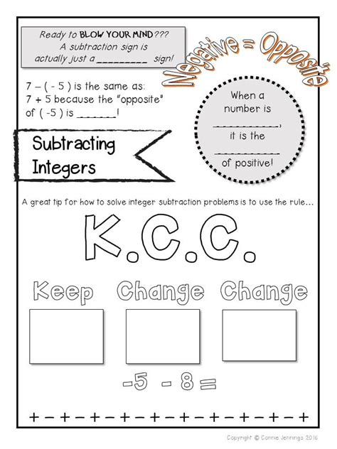 Adding And Subtracting Absolute Value Worksheet Printable And