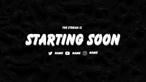 Minimal Stream Overlays Minimal Overlays Animated Stream Overlays Black And White Stream