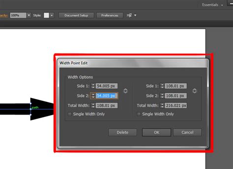 Width Tool In Illustrator Learn That Yourself