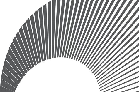 Simple Abstract Grey Ash Color Halftone Creative Geometric Big To Small Line Pattern A Black And