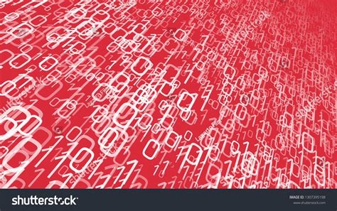 Cyber Security Algorithm Vector Binary Code Stock Vector Royalty Free