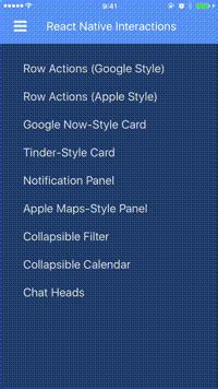 Experimental Implementation Of High Performance Interactable Views In React Native