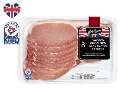 Deluxe Rspca Dry Cured British Back Bacon Lidl