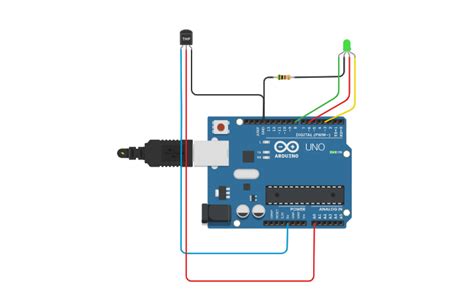 Circuit Design Latihan 4 Tinkercad