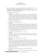 Problem Set Answers Pdf ECON Problem Set Answers For Each Of The Following