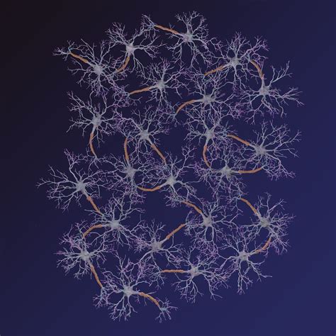 Neural Network 3d Model 119 C4d Ma Fbx Obj Free3d