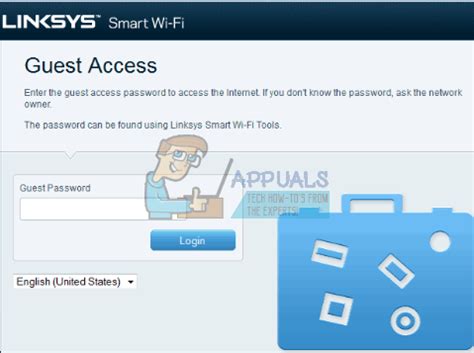 Fix Linksys Shows Guest Wifi Only