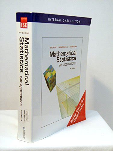 Mathematical Statistics With Applications International Edition Paperback 2008 Edition