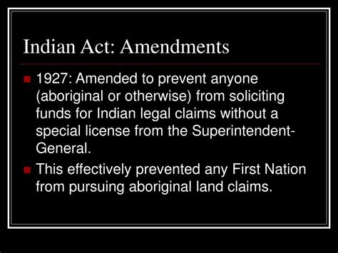 Ppt The Indian Act Powerpoint Presentation Free Download Id 5566368