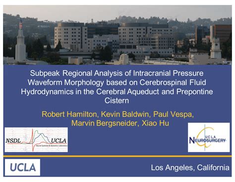 Pdf Subpeak Regional Analysis Of Intracranial Pressure Waveform Morphology Based On