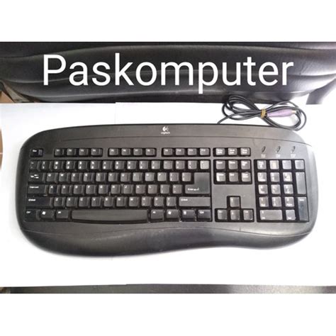 Jual Keyboard Logitech Ps 2 Deluxe Kab Bekasi Pascomstore Tokopedia