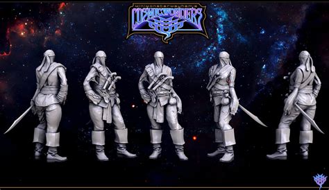 Plasmo Space Pirate Plasmoid Spelljammer 28mm Or 32mm Miniatures Unb10 Miniatures