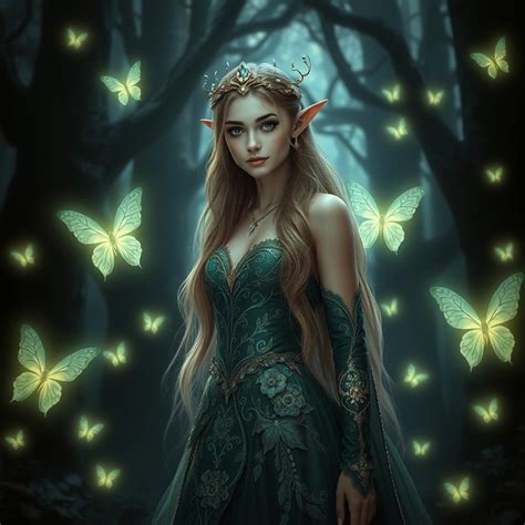 Enchanting Forest Elf Princess