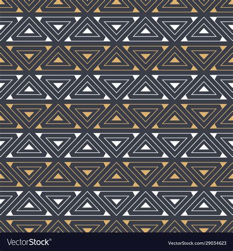 Abstract Seamless Triangles Pattern Royalty Free Vector