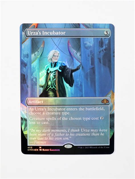 Urzas Incubator Borderless 453 Foil From Dominaria Remastered Dmr